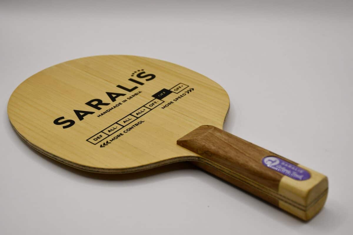 Artemis Touch Hinoki Table Tennis Blade - Saralis Table Tennis Shop